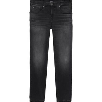 Tommy Jeans Schwarze Denim Jeans - - Jeans - Herren - Schwarzk - W36 L32