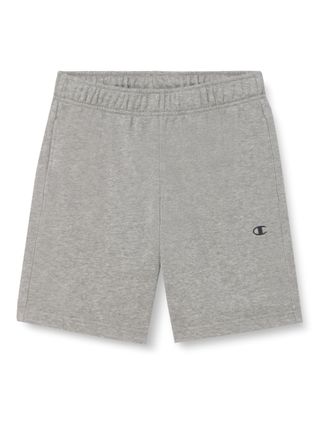 Champion Legacy Basics - Powerblend Terry Bermudashorts, hellgrau meliert, XS f&uuml;r Herren FW24, Hellgrau meliert, XS