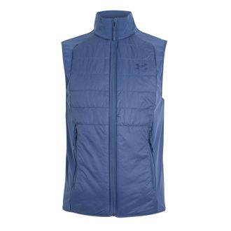 Under Armour Top f&uuml;r Herren, Hybrid, &Auml;rmellos (Grau)