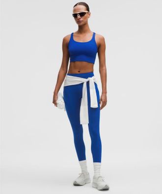 lululemon Swift Speed Leggings mit hohem Bund f&uuml;r Frauen - 64 cm - Gr&ouml;&szlig;e 10 in Riverside