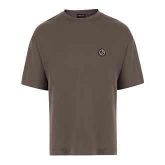 Giorgio Armani Herren, Oberteile, Braun, SGr&ouml;&szlig;e