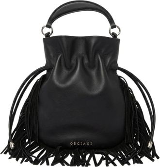 Orciani Femme, Sacs, Noir, Taille: ONE Size Bucket Bag