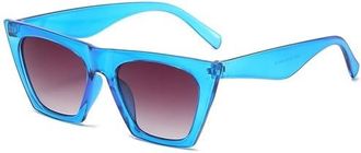 Generic Lunettes De Soleil Carr&eacute;es For Hommes, For Les Vacances, For D&eacute;placements En Plein Air, For Femmes, D&eacute;coratives(Blue)