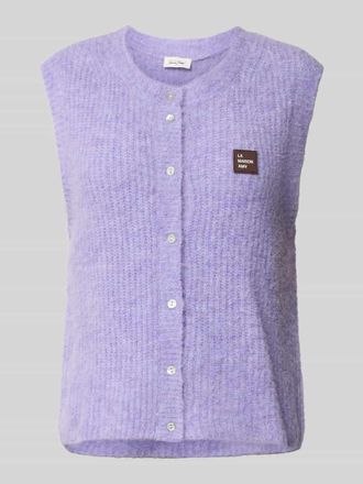 American Vintage Strickweste mit Woll-Anteil Modell EAST