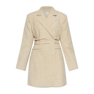 Gestuz Blazer mit Taschen - - Jackets - Damen - Beige - L