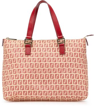 Fendi Shopper - Zucchino Canvas Tote - Gr. unisize - in Braun - f&uuml;r Damen
