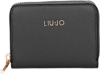 Liu Jo Femme, Accessoires, Noir, Taille: ONE Size Mini Portefeuilles et Porte-cartes avec Fermeture &Eacute;clair