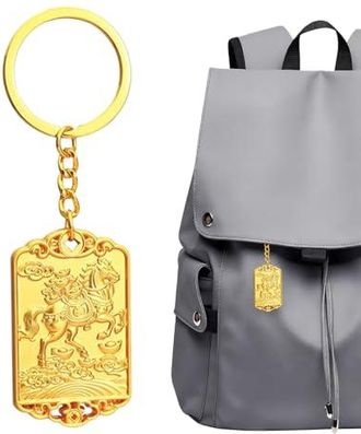 Generic Porte-cl&eacute;s traditionnel pour f&ecirc;te du printemps | Porte-cl&eacute;s ann&eacute;e lunaire cheval | pour adultes, femmes, filles, collectionneurs, voyage, voyage, sac 