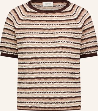 Cartoon Cartoon Strickshirt braun