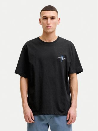 Jack & Jones Jack & Jones T-Shirt Corals Tee 12288345 Schwarz Regular Fit