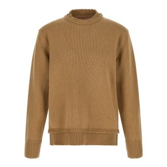 Maison Margiela Herren, Strickwaren, Beige, XLGröße