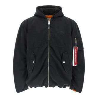 Purple Wende-Bomberjacke - - Jackets - Herren - Mehrfarbig - L