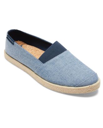 Quiksilver Espadrilled Cold Cement Shoe f&uuml;r M&auml;nner - Blue/White/Blue - 44 EU