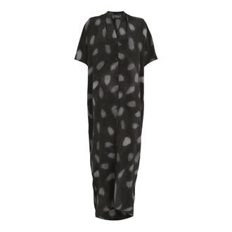 Cortana Lady bug- Seidenmintdruckkleid- - - Dresses - Damen - Schwarzk - 2XS