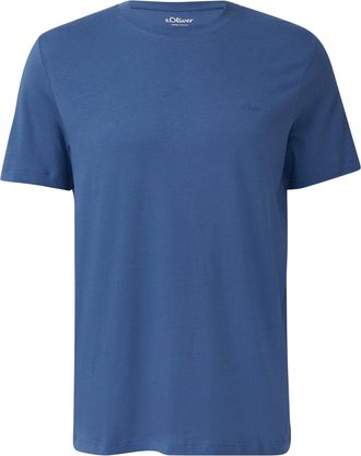 s.Oliver Herren T-Shirt 2170131 Blue 3XL
