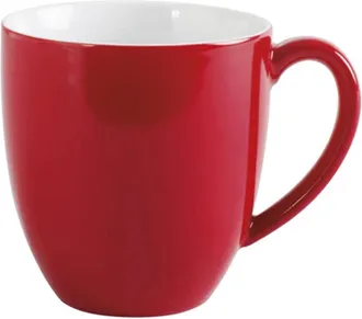 Kahla 575334A69462C Pronto Colore Kaffeebecher 0,53 l XL cherry red|rote große Kaffeetasse aus Porzellan