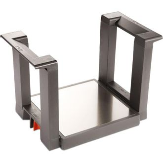 Blum Ambia-line Tellerhalter ZC7T0350 oriongrau matt Teller-&Oslash; 186 - 322 mm Gesamth&ouml;he 170 mm f&uuml;r legrabox - Blum