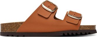 Scholl Pantoletten Scholl Josephine F32164 Braun