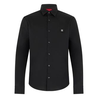 HUGO BOSS Ermo Shirt - - Shirts - Herren - Schwarzk - S