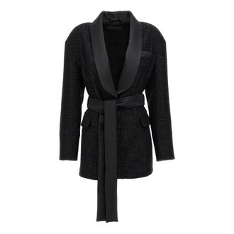 Max Mara Damen, Jacken, Schwarzk, 2XSGr&ouml;&szlig;e