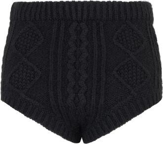 Red Valentino Femme, Shorts, Noir, Taille: 36 FR Pantalons