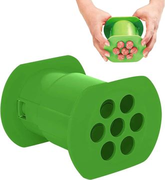 Generico Cevapcici Press Maker, langlebiges K&uuml;chenwerkzeug, Trainingsger&auml;t f&uuml;r mehrere W&uuml;rste, wiederverwendbar, praktischer Hersteller von W&uuml;rstchen mit 7 F&auml;c