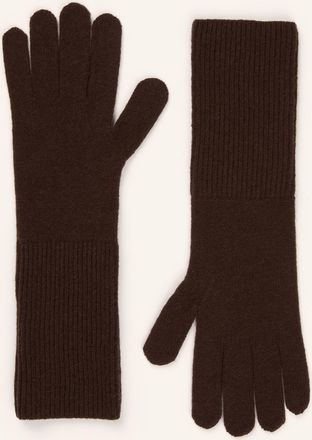 Darling Harbour Darling Harbour Handschuhe Aus Cashmere braun