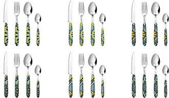 Excelsa 64759 Besteckset, Edelstahl, 24-teilig