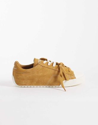 Converse Chuck Taylor Lo - Baskets basses &agrave; double lacet - Marron-Brown