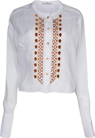 Ermanno Scervino Femme, Blouses et Chemises, Blanc, Taille: 34 FR Camicia