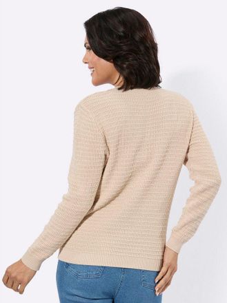 Witt Strickpullover V-Pullover Langarm