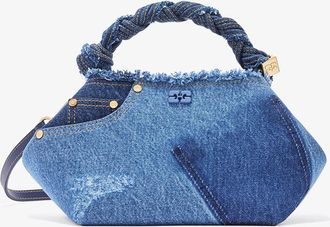 Ganni Petit sac en denim Bou Bleu - Pour Femme