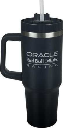 Undercover Oracle Red Bull Racing Isolierbecher mit Strohhalm - 880ml Fassungsverm&ouml;gen - Edelstahl Trinkbecher mit Handgriff - BPA frei