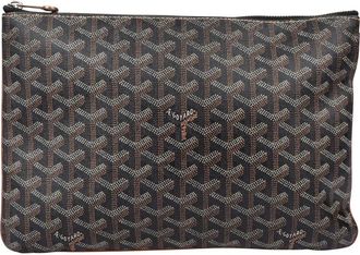 Goyard Crossbody Bags - Goyard Noir Goyardine Monogram Clutch - Gr. unisize - in Bunt - für Damen