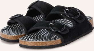 Birkenstock 1774 Birkenstock Pantoletten Repetto Arizona Round Buckle schwarz