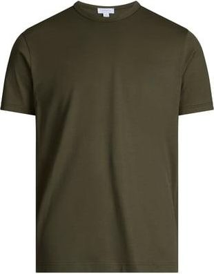 Sunspel T-shirt &agrave; col rond en coton