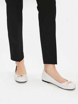 Love Moschino Ballerinas LOVE MOSCHINO JA11011G1MII0100 Wei&szlig;