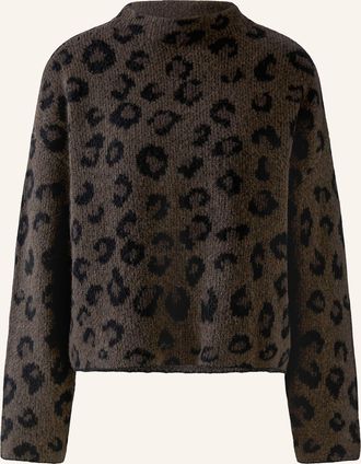 Oui Pullover braun