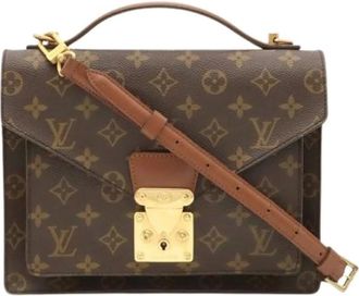 Louis Vuitton Sac pochette Monogram Pre-owned - Femme - Pre-owned - Brun - Taille: ONE Size