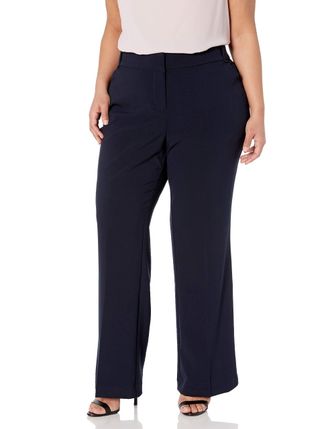 Briggs New York Damen Womens Pant Klassische Hose, Navy, 52