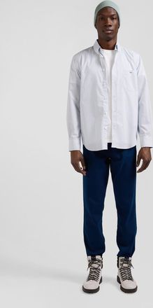 Eden Park Chemise Ray&eacute;e En Coton Ciel Coupe Regular Jacquard