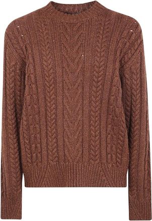 Emporio Armani Herren, Strickwaren, Braun, LGr&ouml;&szlig;e