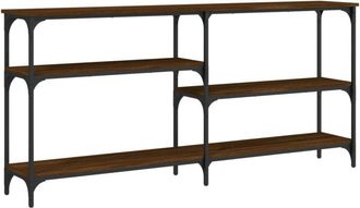 vidaXL Konsolentisch Braun Eichen-Optik 160x29x75 cm Holzwerkstoff vidaXL