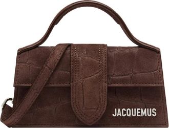 Jacquemus Femme, Sacs, Brun, Taille: ONE Size Sac en cuir marron avec int&eacute;rieur en coton