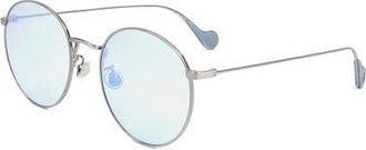 Moncler Lunettes de Soleil ML0109 K 14X SHINY LIGHT RUTHENIUM 55/20/145 UNISEX