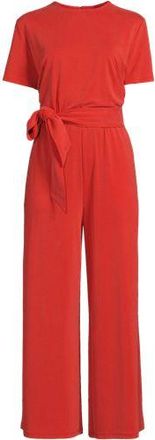 Lands End Jersey-Jumpsuit aus Modalmix, Damen, Größe:46 regular, Orange, Polyester-Mischung/Baumwolle Modal, by Lands End