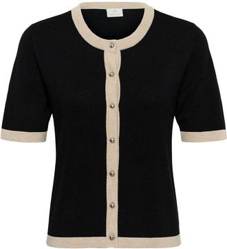 Kaffe Strickjacke KAlizza Contrast Cardigan
