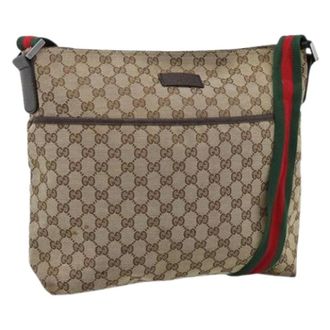Gucci Sac bandouli&egrave;re vintage Pre-owned - Femme - Pre-owned - Beige - Taille: ONE Size