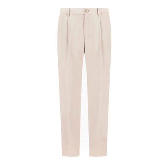 Herno Homme, Pantalons, Beige, Taille: XL Pantalon Effet Coton avec Cordon de Serrage