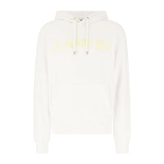 Lanvin Herren, Sweatshirts & Hoodies, Wei&szlig;, LGr&ouml;&szlig;e